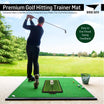 Birdie Mat Pro Premium Swing Training Mat for Analyzing Swing Path and ...